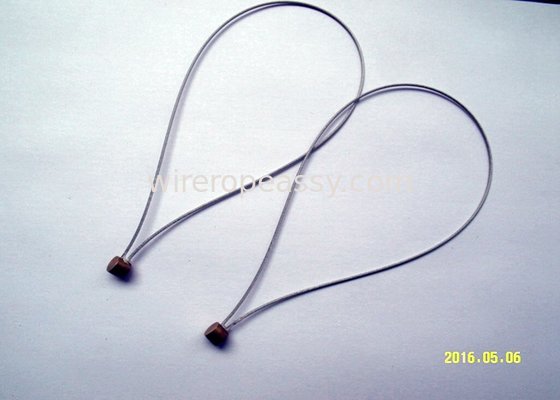 0.8mm Stainless Steel Wire Rope Fittings Clear Transparent PVC Coating