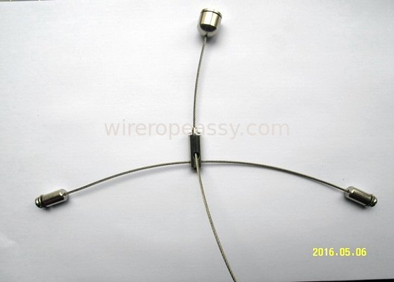 Nickel Plated Ceiling And Gripper Lamp Hanging Kit For Suspension System