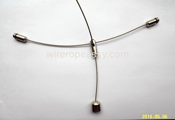 Nickel Plated Ceiling And Gripper Lamp Hanging Kit For Suspension System