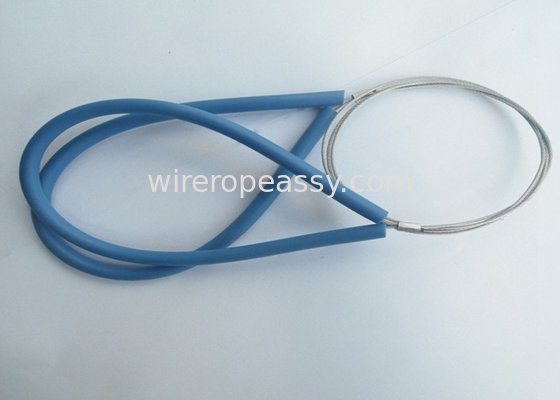 1.0 mm Stainless Steel Cable Assembly Saw With Black Soft PVC Handle Tubes