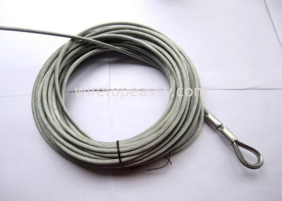 Carbon Steel Wire Rope Slings 5.0mm with Loop at One End For Safety Use