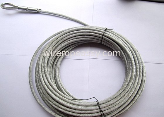 Carbon Steel Wire Rope Slings 5.0mm with Loop at One End For Safety Use