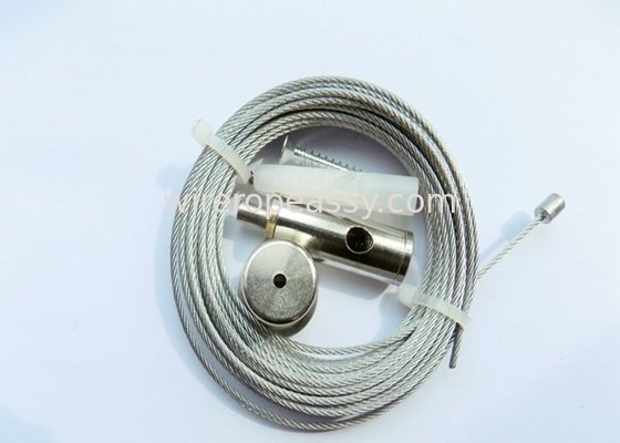1.5mm Galvanized Cable Suspended Cable Accessories with Ceiling and Adjusters