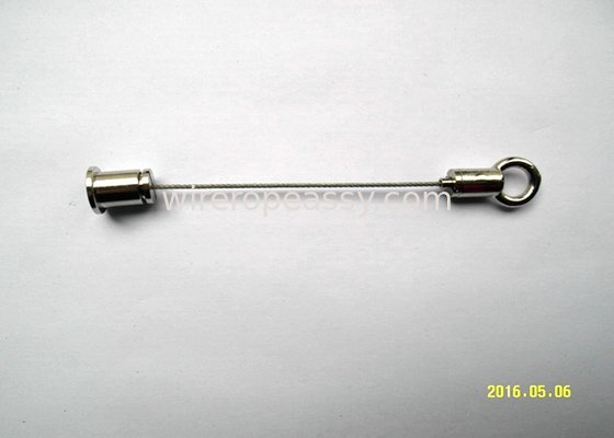 Aircraft Cable Lamp Hanging Kit / Hanging Pendant Light Kit With Copper Plated Nickle Gripper