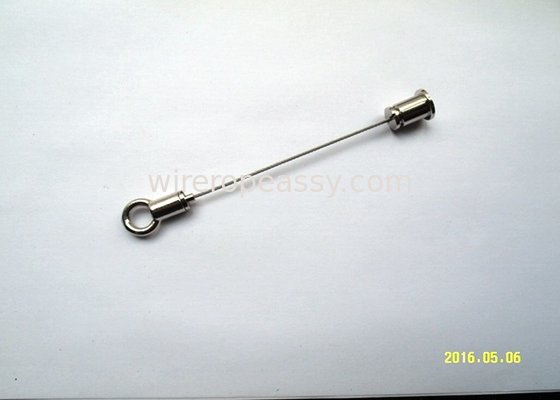 Aircraft Cable Lamp Hanging Kit / Hanging Pendant Light Kit With Copper Plated Nickle Gripper