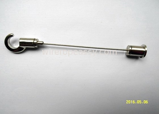 Cast Steel Hook Gripper Cable Lamp Hanging kit with Top Fitting