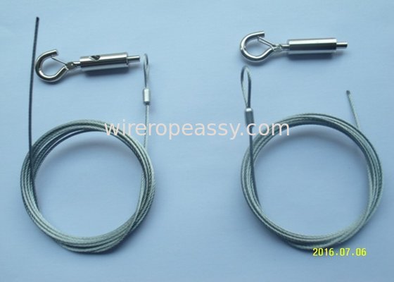 Galvanized Ceiling Lamp Hanging Kit With Spring Hook Adjuster ISO Approval