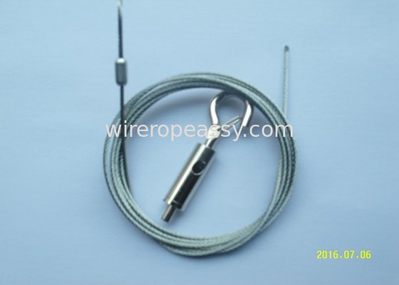 Galvanized Ceiling Lamp Hanging Kit With Spring Hook Adjuster ISO Approval