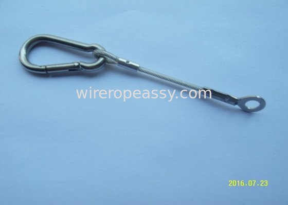 3.0mm Car Wire Rope Assembly Steel Cable Assembly For Dragging Small Vehicle