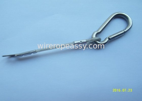 3.0mm Car Wire Rope Assembly Steel Cable Assembly For Dragging Small Vehicle