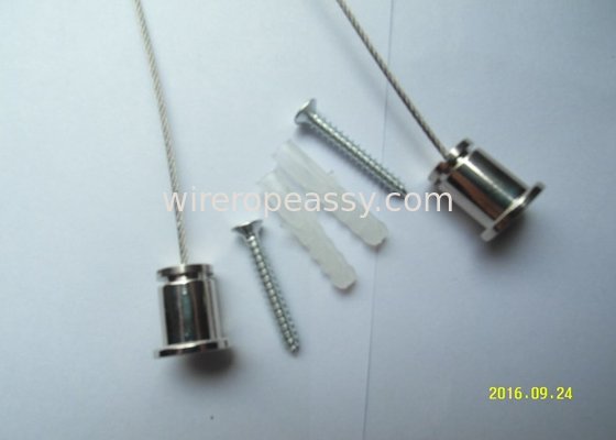 1.5mm Adjustable Cable Hanging Light Kits For LED Lights / Panel Lights
