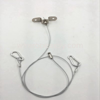 Galvanized Steel / Stainless Steel Lamp Hanging Kit With Copper Plated Nickel Adjuster