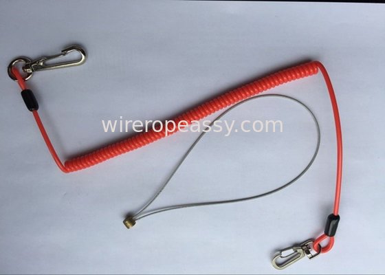 Safety Stretch Fishing Retractable Tool Lanyard Tether Cord Pliers for Kayak Boating