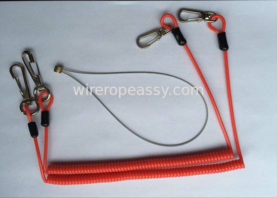 Safety Stretch Fishing Retractable Tool Lanyard Tether Cord Pliers for Kayak Boating
