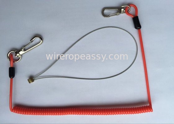 Safety Stretch Fishing Retractable Tool Lanyard Tether Cord Pliers for Kayak Boating