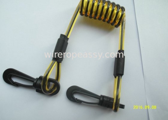 Plastic PU Tool Safety Lanyard Anti - Rusty Smaller Hand Tools Tether Lanyard