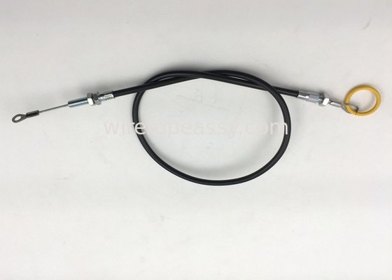Stainless Steel / Galvanized Steel Wire Coated Steel Wire Rope Fittings 7 * 7
