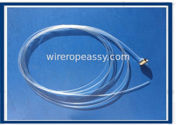 2.0mm White Nylon PU Cable Lamp Hanging Kit With Ceiling Gripper / Stainless Fittings