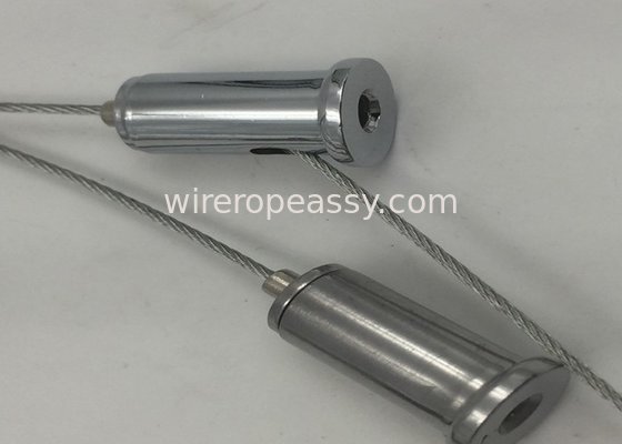 Length 1000 mm Single Wire Suspension Lamp Hanging Kit With Ceiling And cable gripper