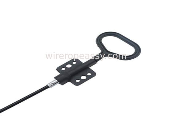 Custom Adjustable PE Housing Bowden Push Pull Throttle Cable Mechanical Control With Inner Stainless Cable