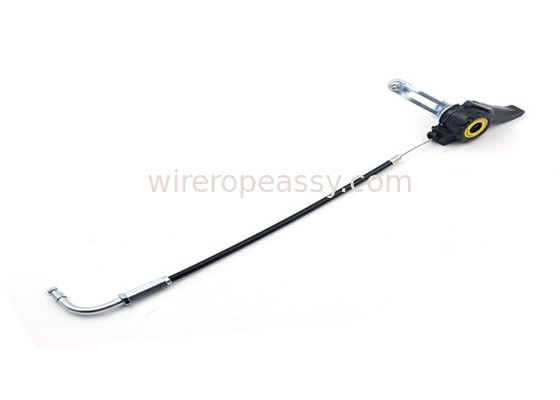 Custom Adjustable PE Housing Bowden Push Pull Throttle Cable Mechanical Control With Inner Stainless Cable