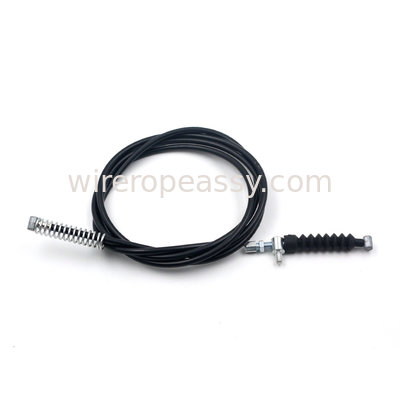 Custom Adjustable 5.0mm Black PE Housing  Bicycle Control Cables With Inner Stainless Cable