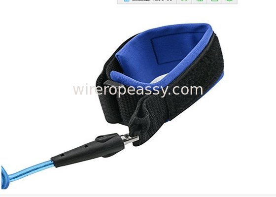 5.0mm  PU Coated Adjustable Baby Outdoor Retractable Safety Lanyard Anti Lost Belt For Keep Baby In Safe