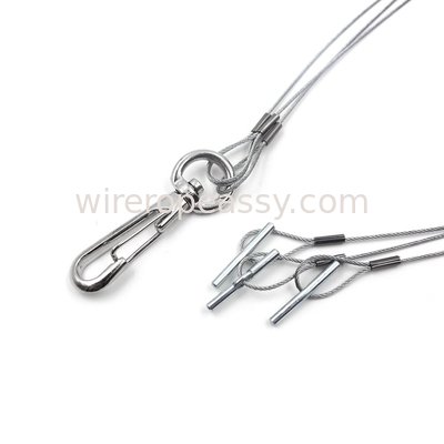 1.5mm Flexible Suspension Wire Lamp Hanging Kit For beautiful Flowers And Colorful Floral Disc