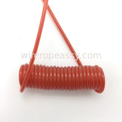 3.0mm Customized Colorful PU coated Safety Tool Lanyards with Any Size