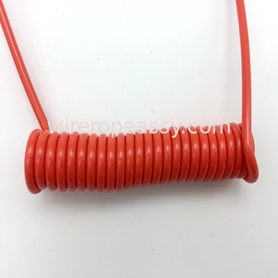 3.0mm Customized Colorful PU coated Safety Tool Lanyards with Any Size