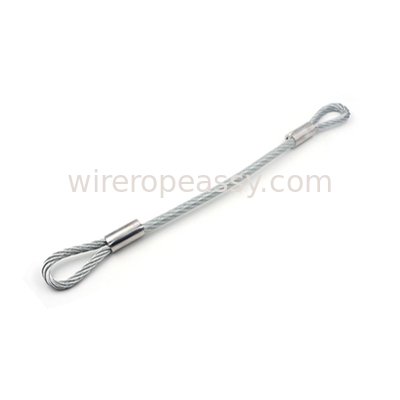 800 - 1500 mm Wire Rope Sling With Loop at One End For Safety Use
