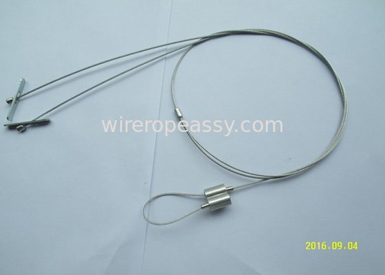 1.5mm Y shape cable Stainless Hanging Light Kits with pin and cable gripper