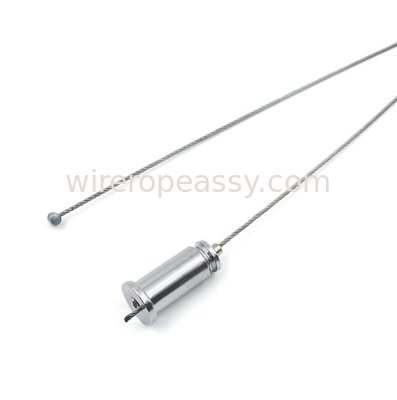 Hanging Light Kits Ceiling Attachment / Griplock With Balancing Cylinder Wire Rope