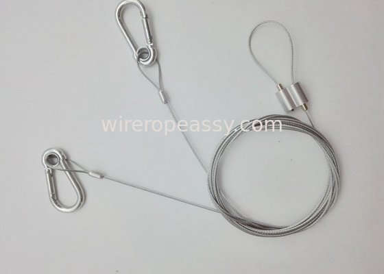 ISO Lamp Hanging Kit Stainless Steel Custom Cable Gripper Hanging Kit For Lights