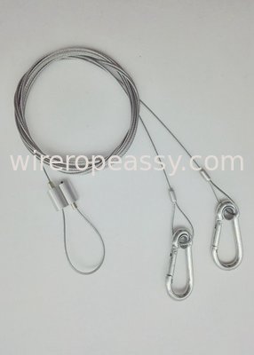 ISO Lamp Hanging Kit Stainless Steel Custom Cable Gripper Hanging Kit For Lights