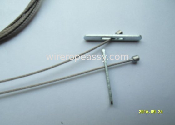 1.5mm Aircraft Cable Gripper Hanging Steel Wire Rope For Led Light ISO Approval