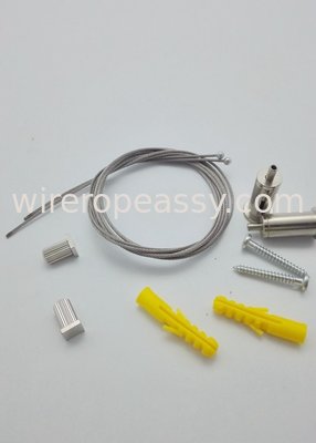 1.5mm Stainless Steel Wire Hanging / Suspension Kit For LED Lighting Fixtures