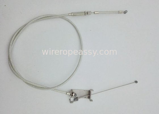 1/16" Motorcycle Brake Cable PE Housing Front Brake Cable With Nuts Unattached