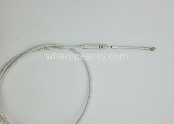 1/16" Motorcycle Brake Cable PE Housing Front Brake Cable With Nuts Unattached