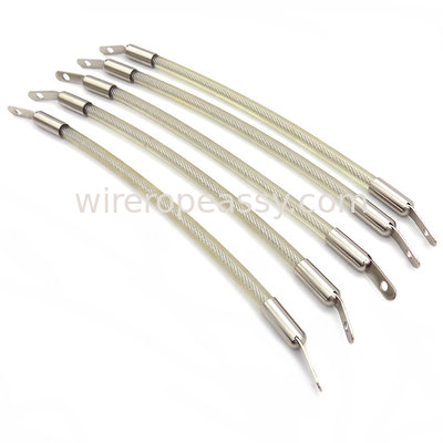 2.0mm Diameter Handle Steel Wire Rope Assemblies For Travel luggage Suitcase