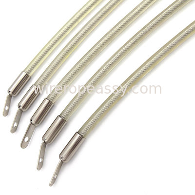 2.0mm Diameter Handle Steel Wire Rope Assemblies For Travel luggage Suitcase
