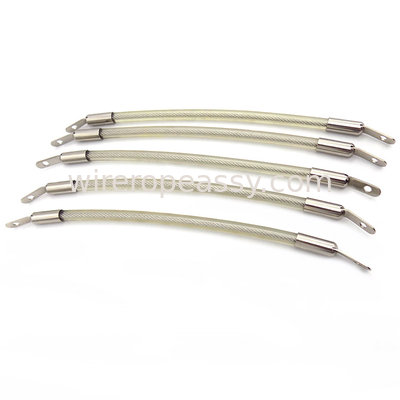 2.0mm Diameter Handle Steel Wire Rope Assemblies For Travel luggage Suitcase