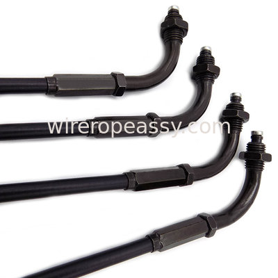 Galvanized Steel Motorcycle Brake Cable Bicycle Rear Brake Cable With Cable Stopper