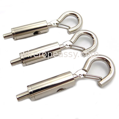 Brass Plated Nickel Gripper Copper Ceiling Light Fittings For Led Panel Hanging Systems