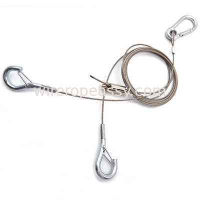 Stainless Steel Wire Suspension Kit / 1500mm Length Ceiling Lamp Cable