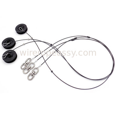 Industrial Wire Rope Cable Assemblies 7*7 Galvanized Steel Cable