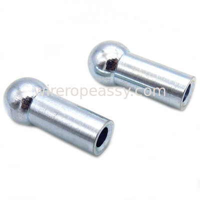 Zinc Plated Nickel Eyelet Terminal Fittings For Wire 1.2mm , 1.5mm , 2.0mm