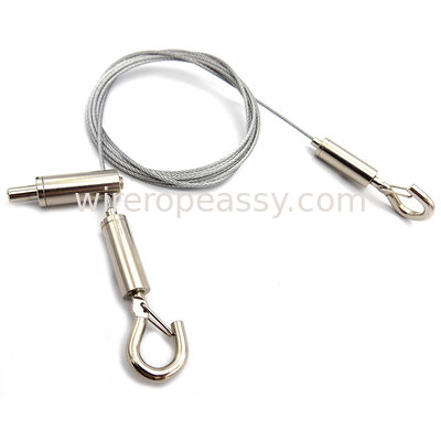 Flexible Lamp Hanging Light Kit / Hanger Fixtures Cable 400mm Length