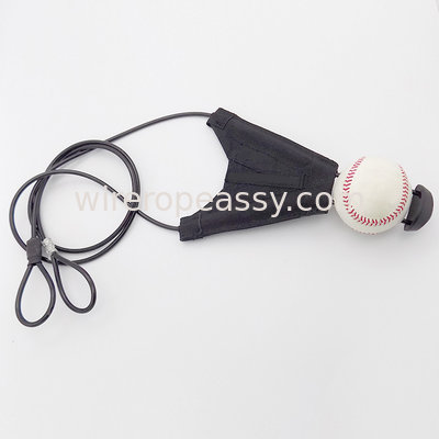 Hit - Away Wire Rope Sling Baseball Trainer Baseball Steel Cable for Practice
