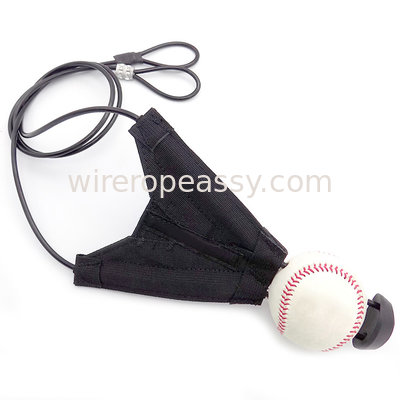 Hit - Away Wire Rope Sling Baseball Trainer Baseball Steel Cable for Practice